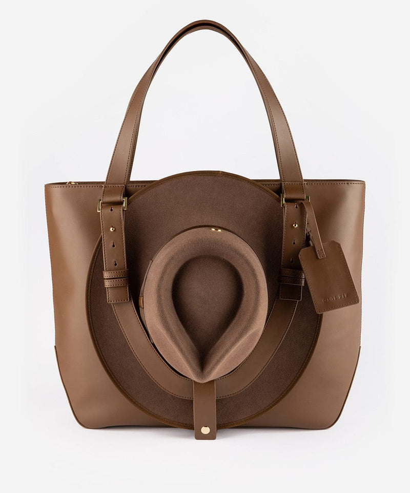 Hayes Hat Carrying Tote Women's Bag With Hat Strap Tote Gigi Pip