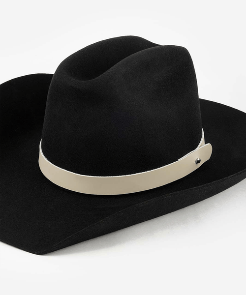 Leather Hat Band With Pin | Hat Accessory
