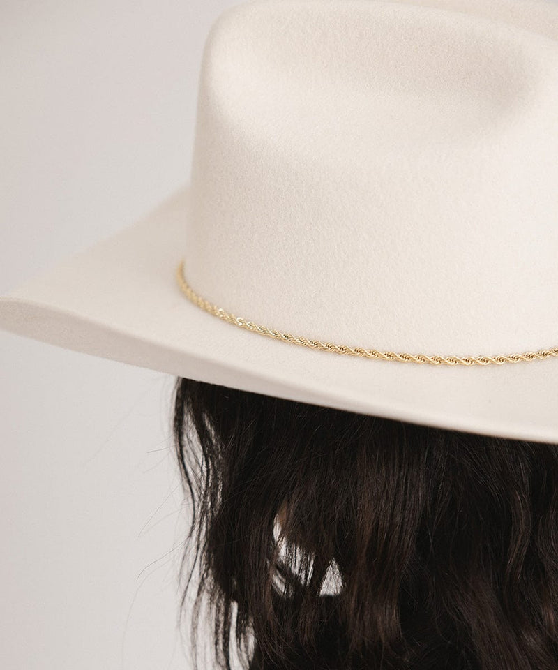 Rope Chain Band Hat Band Silver Hat Bands For Straw Hats Gigi Pip