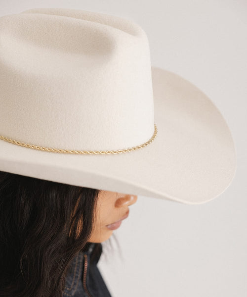 Rope Chain Band Hat Band Silver Hat Bands For Straw Hats Gigi Pip