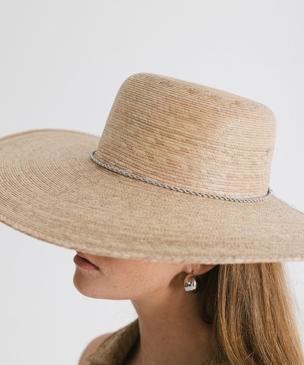 Rope Chain Band Hat Band Silver Hat Bands For Straw Hats Gigi Pip