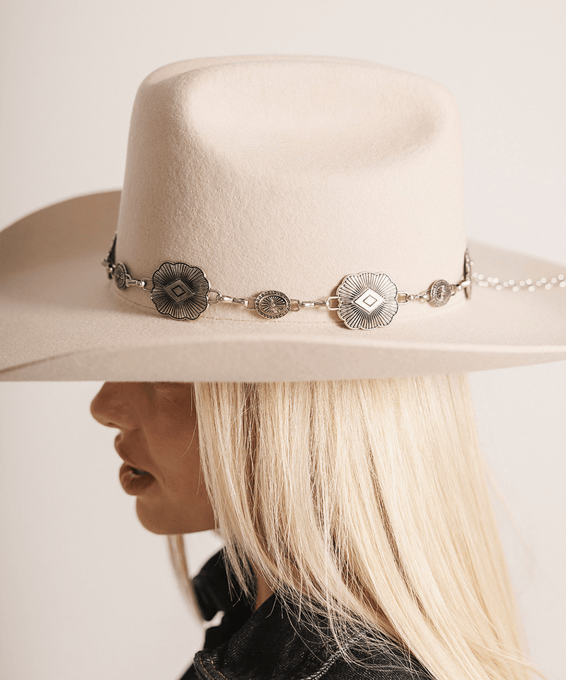 Western Concho Band Western Hat Bands For Cowboy Hats Gigi Pip