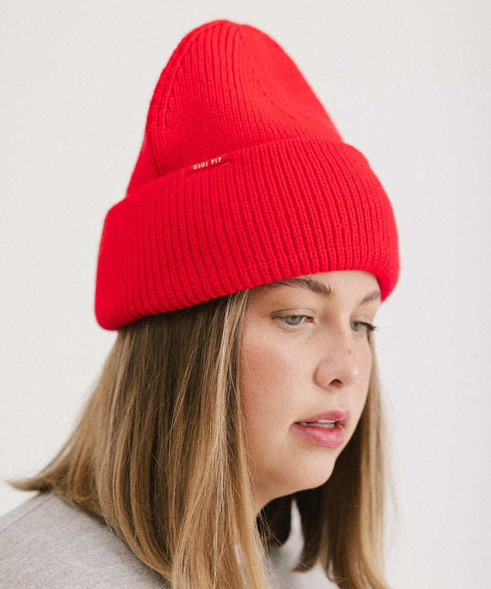 Lou Knit Beanie | Cozy Oversized Knit Beanie for Women
