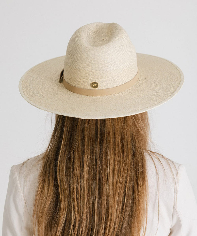 Blake Wide Brim Women's Fedora Straw Summer Sun Hat GIGI PIP