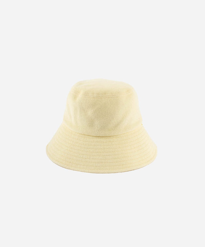 Blair Terry Women's Packable Bucket Hat Terry Cloth Butter Yellow