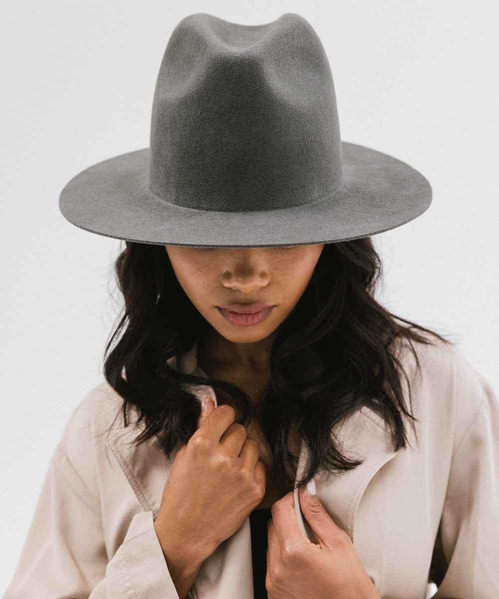 Felt Stiff Brim Hats - GIGI PIP