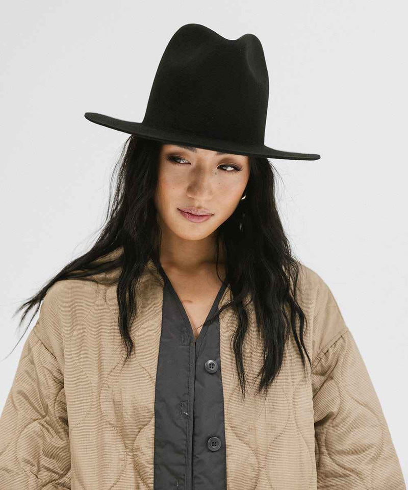 Billie Tall Fedora | Women’s Felt Hat