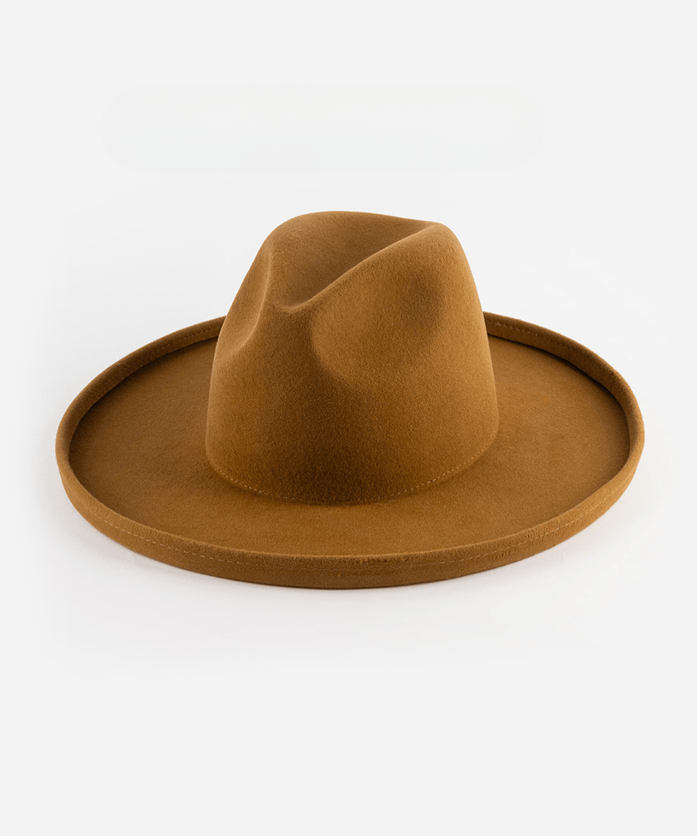 Maude Pencil Brim - Cinnamon BLEMISHED | Women's Fedora Hat Felt Wester