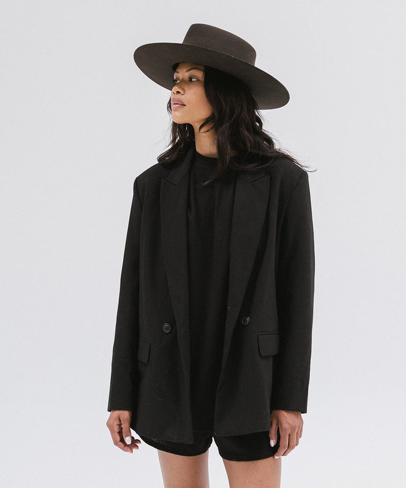 Dakota Triangle Crown Hat | Classic Wide Brim Hat for Women