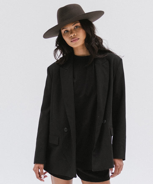 Dakota Triangle Crown Hat | Classic Wide Brim Hat for Women