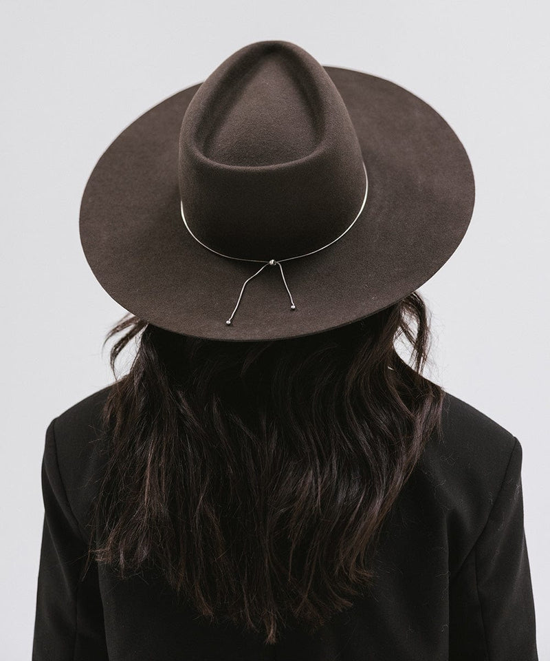 Dakota Triangle Crown Hat | Classic Wide Brim Hat for Women