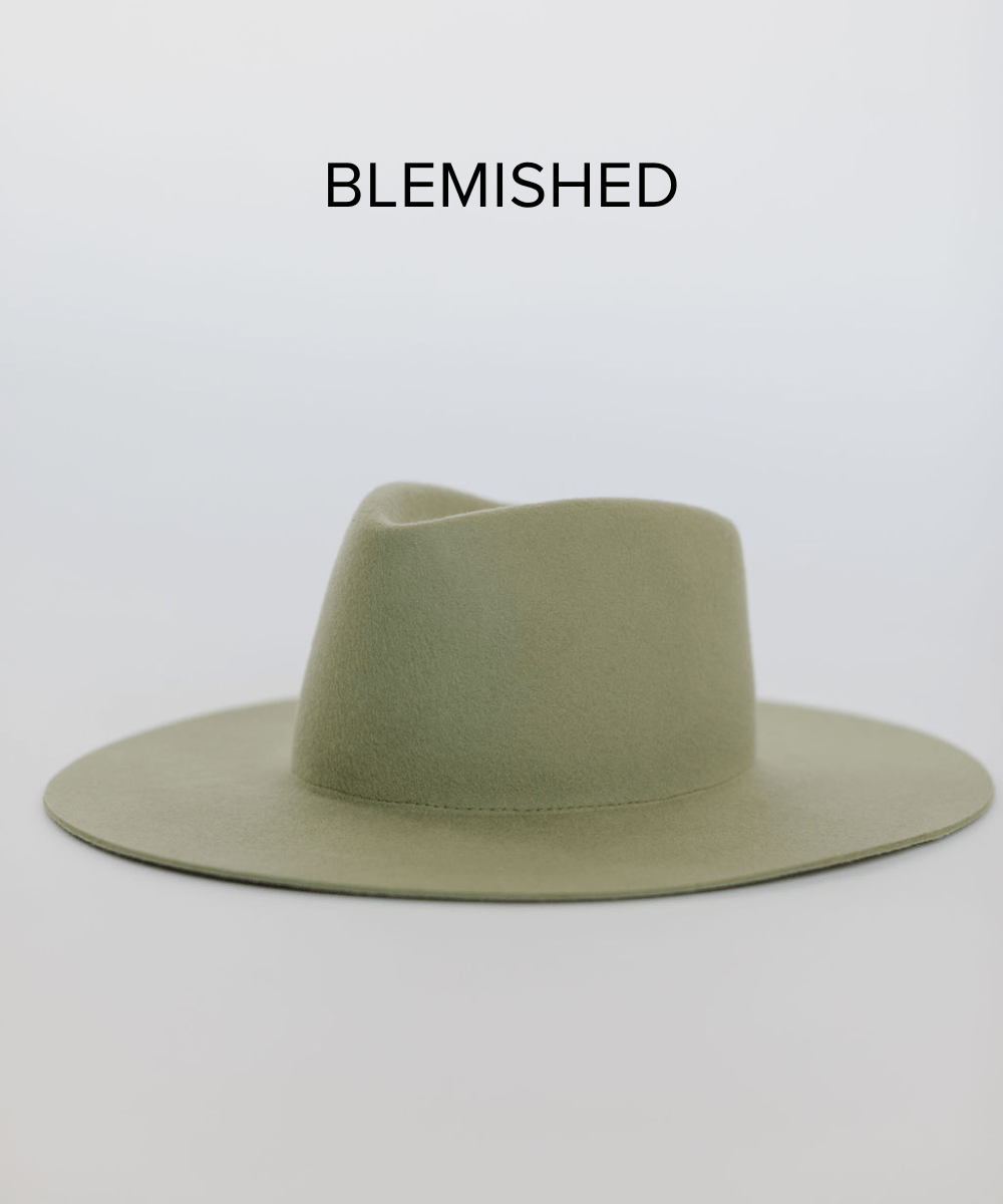 Dakota Dae Triangle Crown - Light Green BLEMISHED