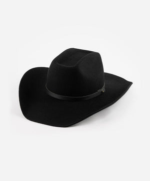 Shane Western Fedora | Brick Top Wide Brim Hat for Women