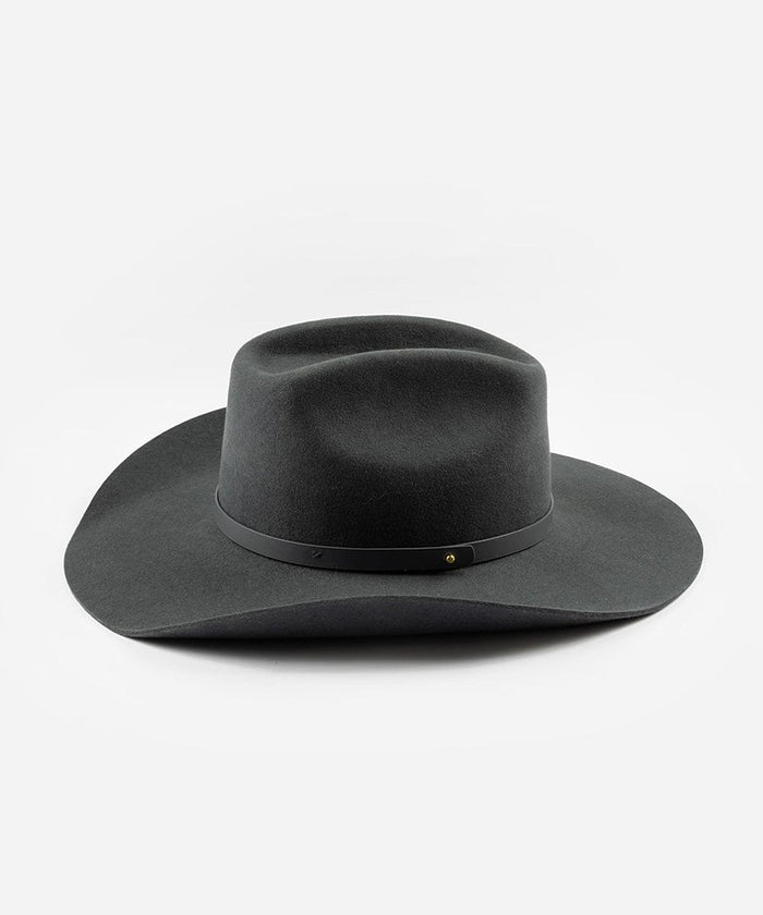 Shane Western Fedora | Brick Top Wide Brim Hat for Women
