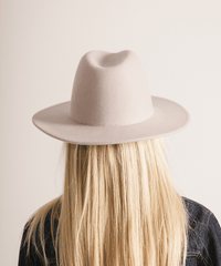 Wes Tall Fedora | Women’s Structured Felt Fedora Hat