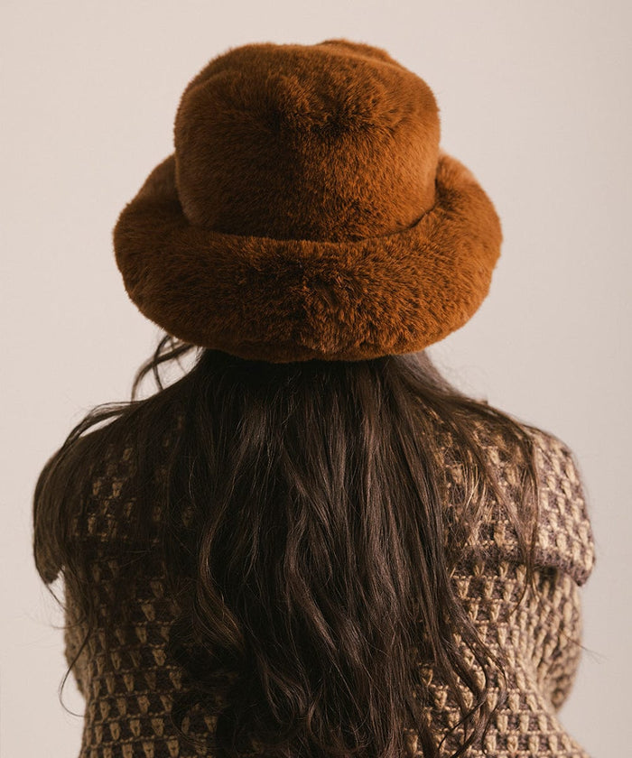 Parker Faux Fur Hat | Cozy & Stylish Women’s Winter Bucket Hat