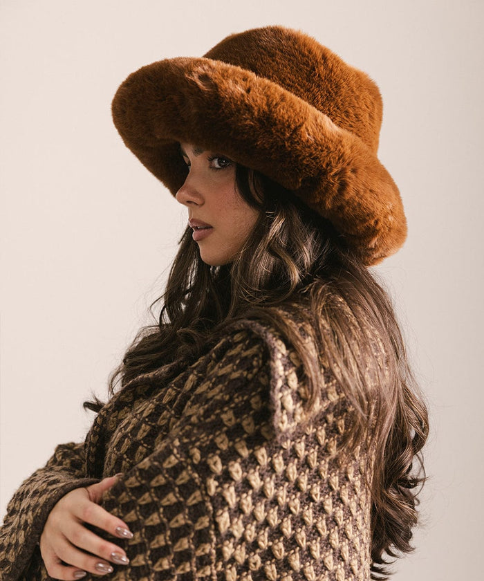 Parker Faux Fur Hat | Cozy & Stylish Women’s Winter Bucket Hat