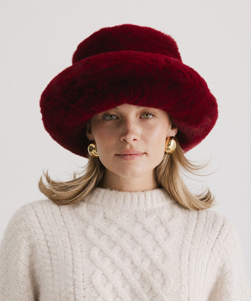 Parker Faux Fur Hat | Cozy & Stylish Women’s Winter Bucket Hat