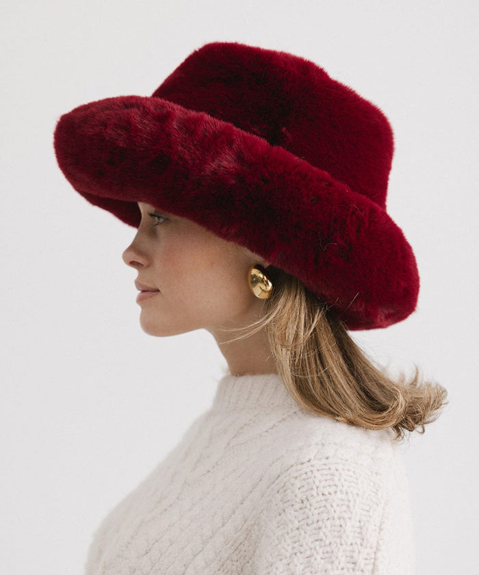 Parker Faux Fur Hat | Cozy & Stylish Women’s Winter Bucket Hat