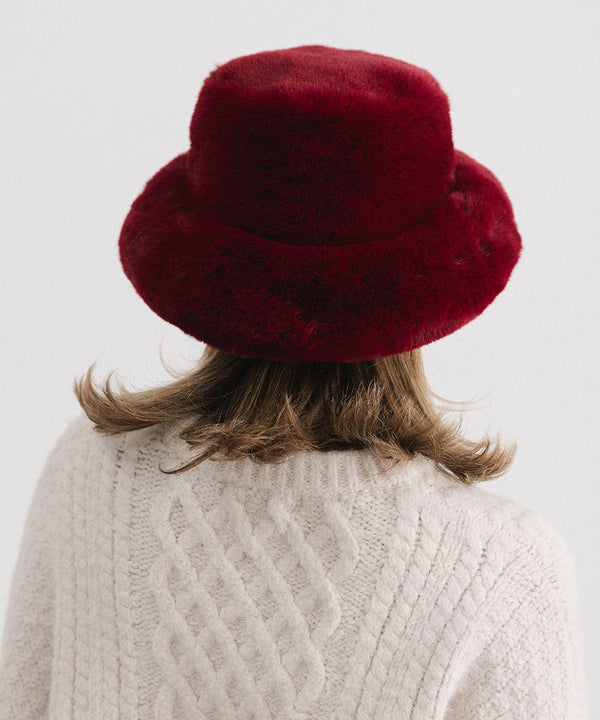 Parker Faux Fur Hat | Cozy & Stylish Women’s Winter Bucket Hat