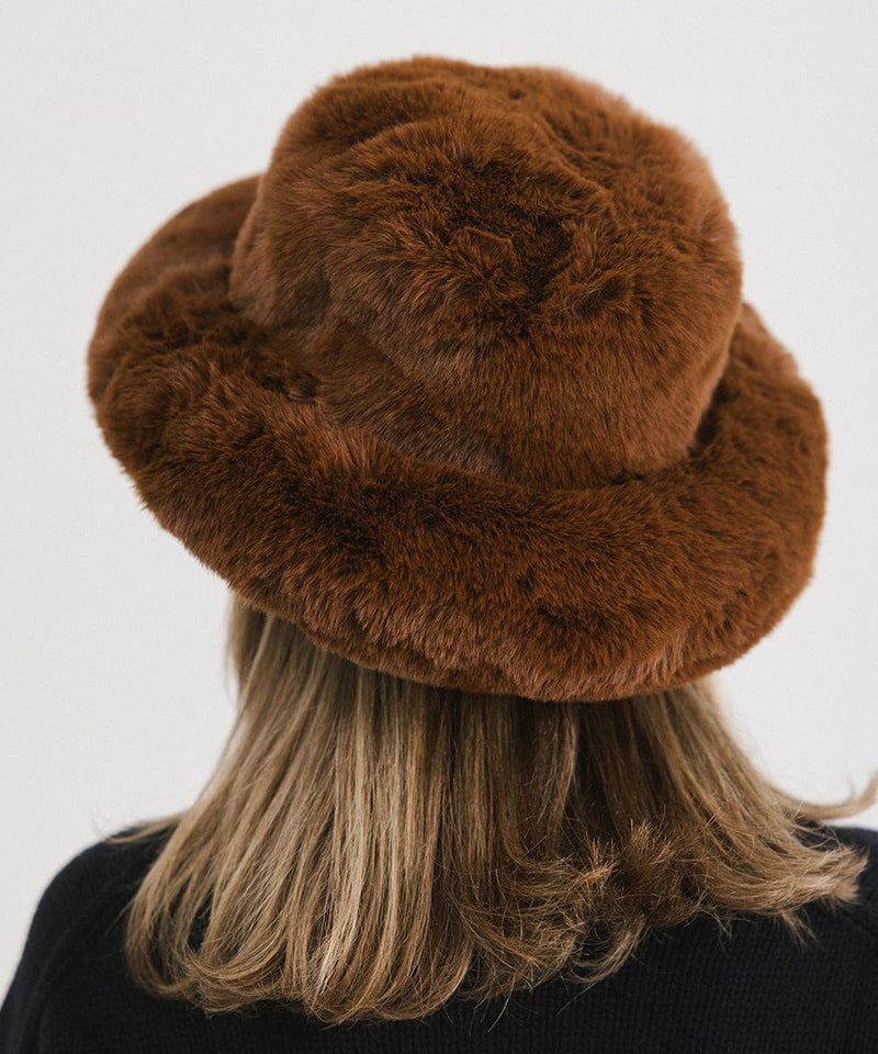Parker Faux Fur Hat | Cozy & Stylish Women’s Winter Bucket Hat