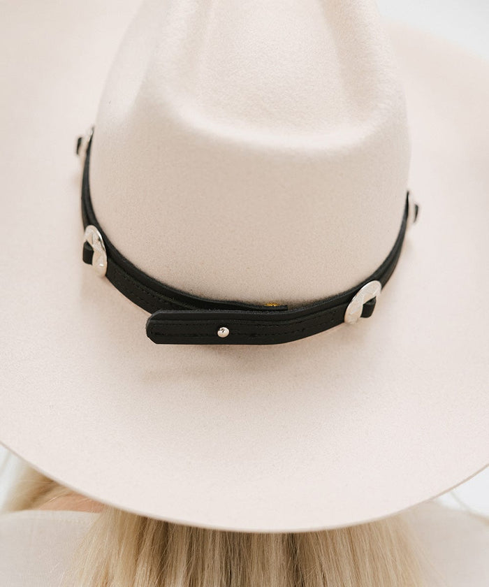 Genuine Leather Western Hat Band | Decorative Leather Hat Band