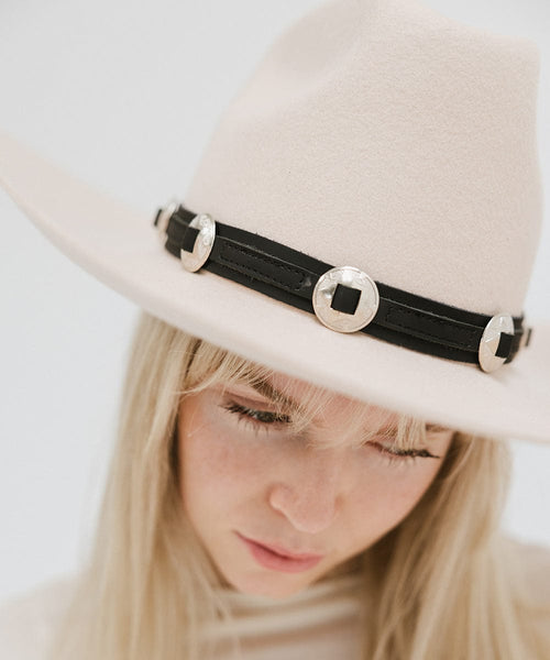 Genuine Leather Western Hat Band | Decorative Leather Hat Band