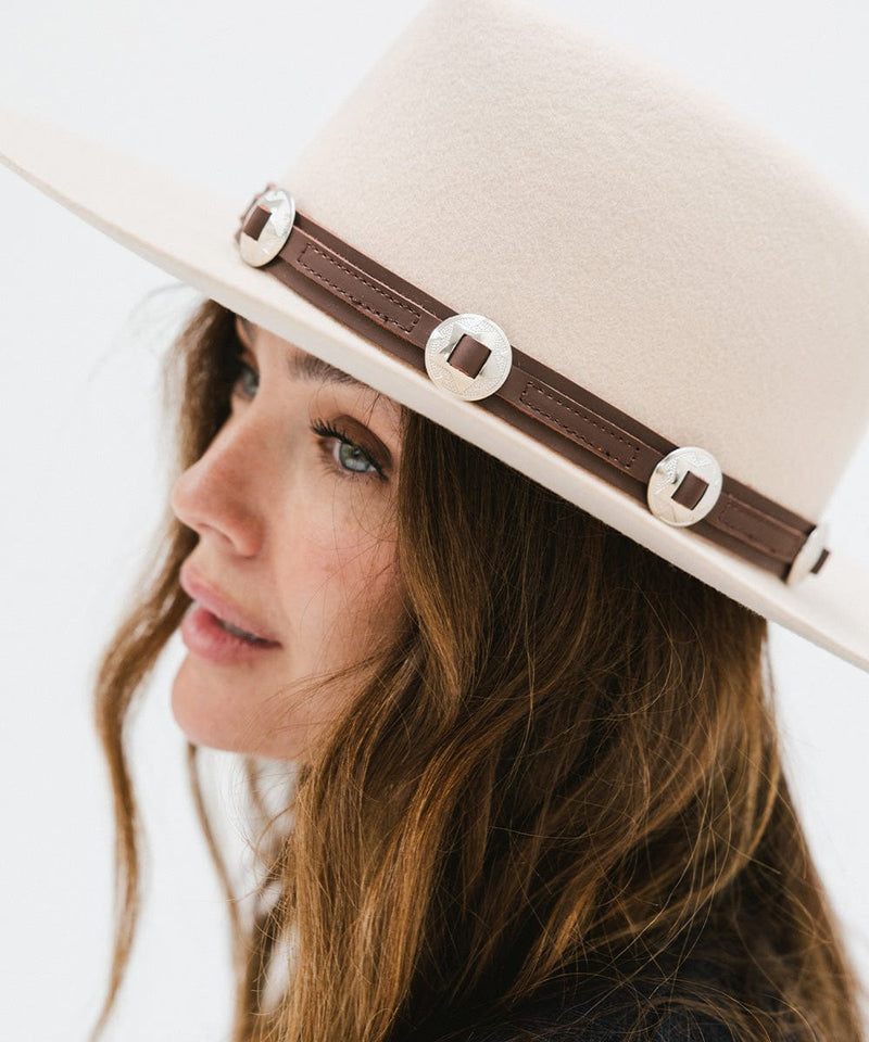 Genuine Leather Western Hat Band | Decorative Leather Hat Band