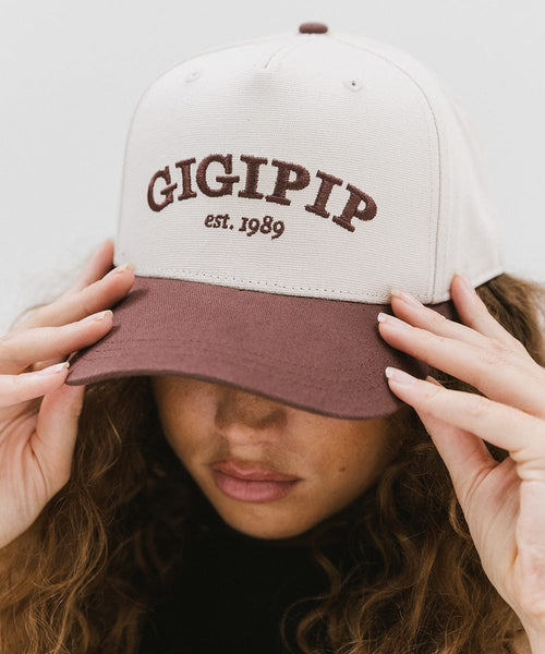 Gigi Pip Canvas Trucker Hats For Women Women's Baseball Cap Gigi Pip