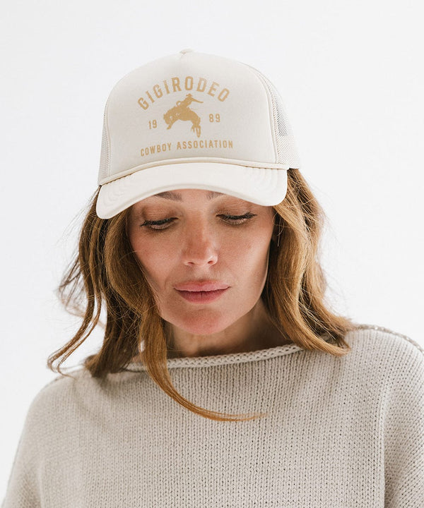 Gigi Rodeo Trucker Hat | Western-Inspired Foam Trucker Hat