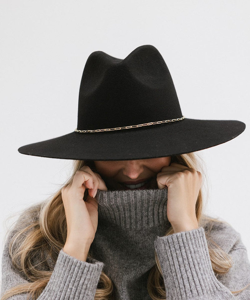Paperclip Chain Band Hat Band Silver Hat Bands For Straw Hats Gigi Pip