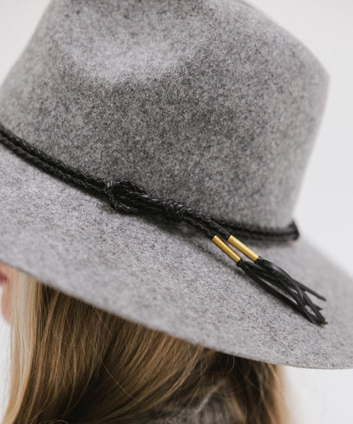 Lasso Hat Band | Braided Leather Western Hat Band Accessory