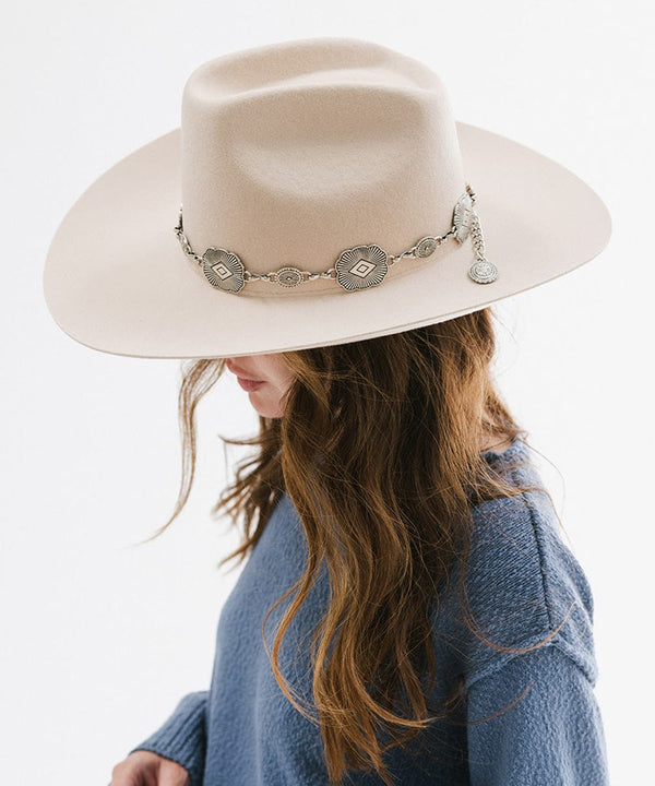 Western Concho Band Western Hat Bands For Cowboy Hats Gigi Pip - GIGI PIP