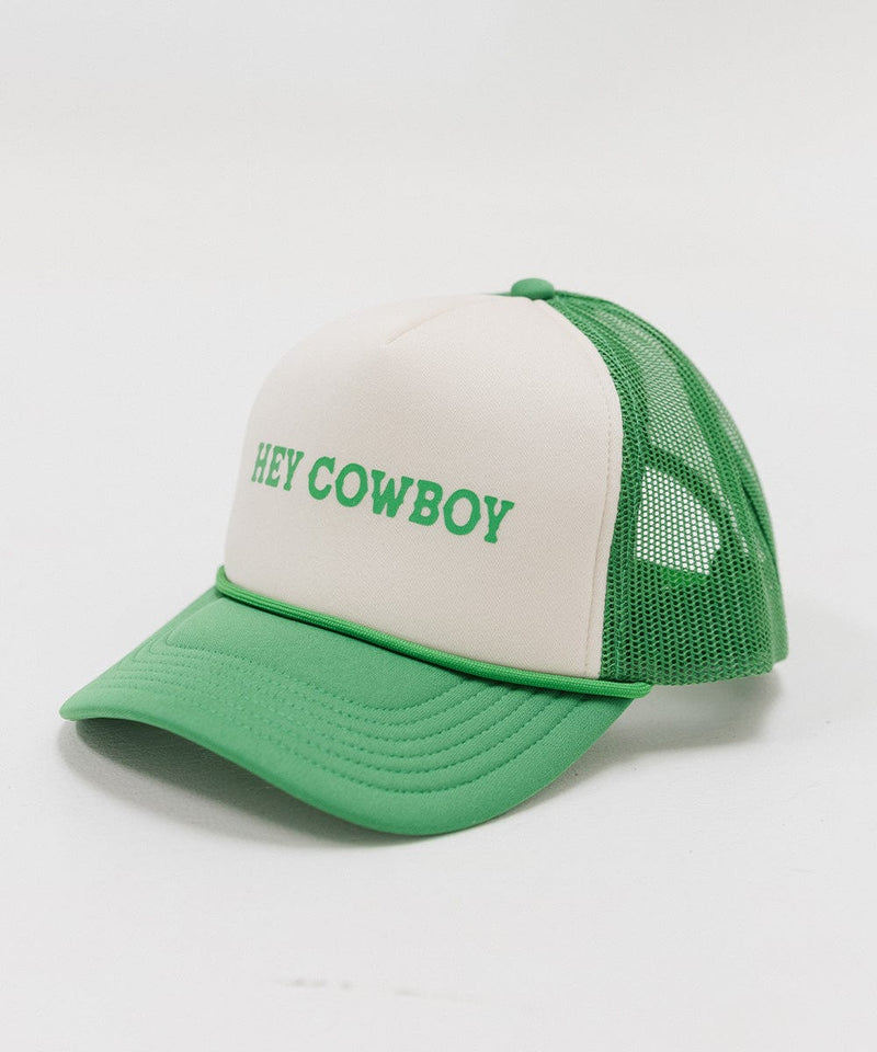 Hey Cowboy Foam Trucker Hat | Graphic Foam Trucker Cap for Women