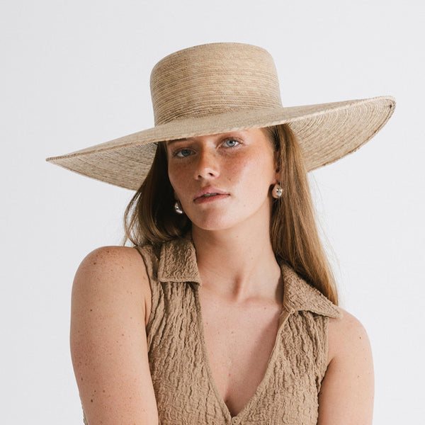 Jae Wide Brim Boater - GIGI PIP