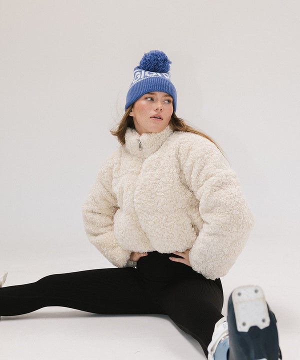 Jane Retro Pom Beanie Winter Hats Winter Beanie Womens Gigi Pip - GIGI PIP