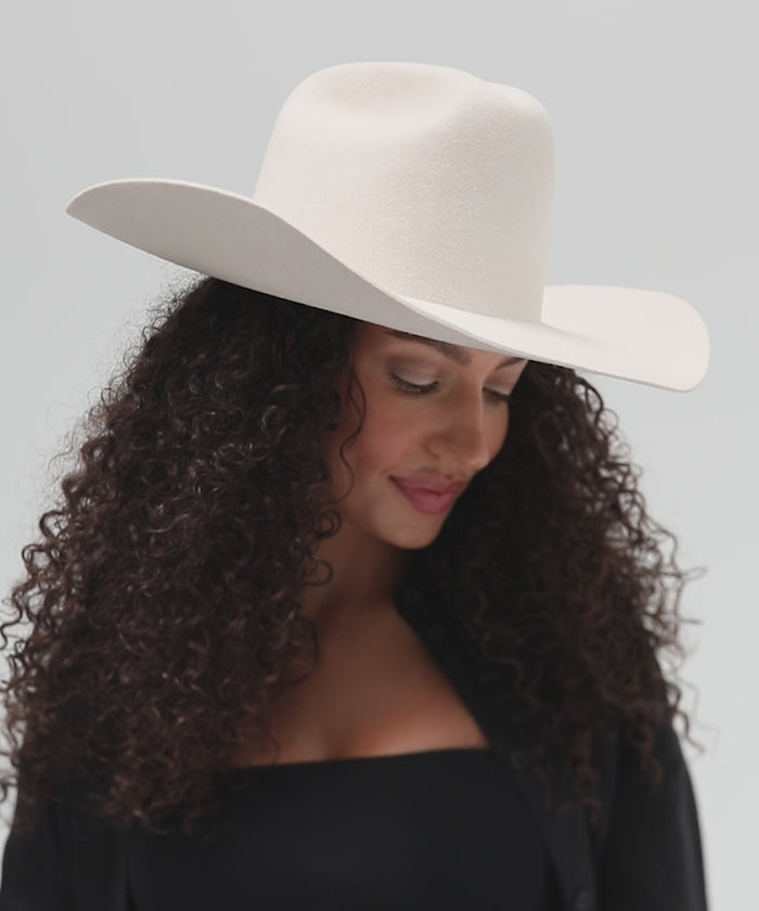 Teddy Cattleman Cowboy Hat | Classic Western Wide Brim Cowgirl Hat