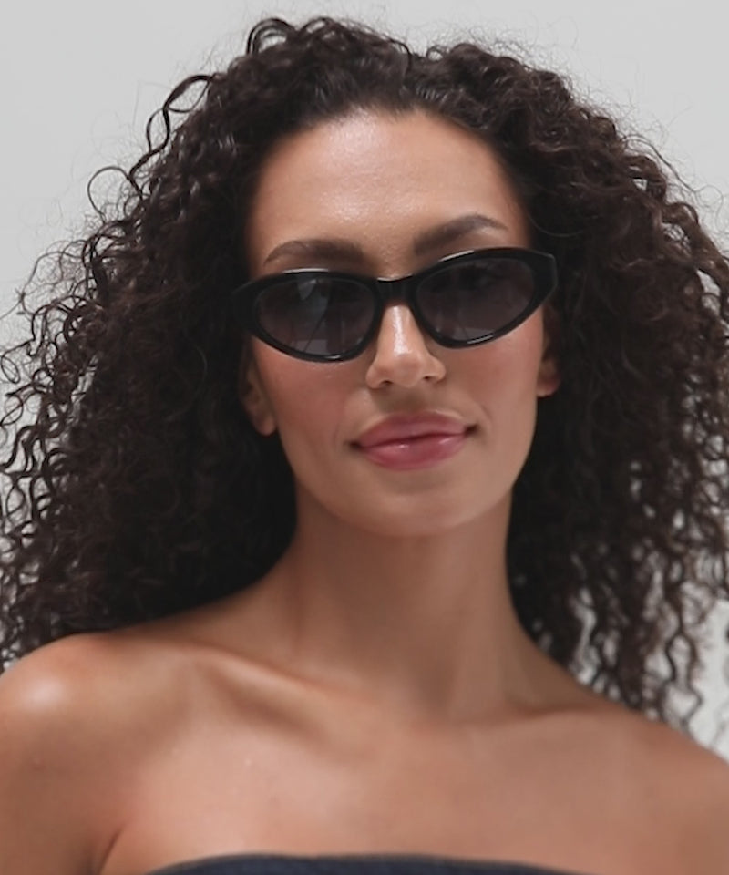 Demi Cat Eye Sunglasses For All Face Shapes Womens Sunglasses Gigi Pip