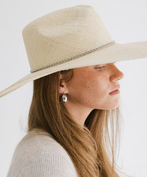 Rope Chain Band Hat Band Silver Hat Bands For Straw Hats Gigi Pip