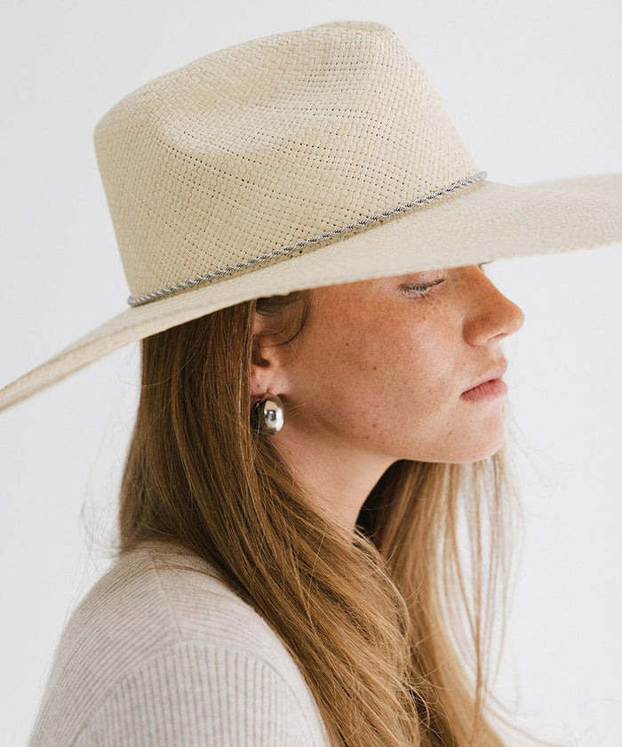 Rope Chain Band Hat Band Silver Hat Bands For Straw Hats Gigi Pip