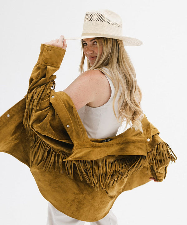 Clark Cattleman Western Hat | Women’s Classic Vented Straw Cowgirl Hat