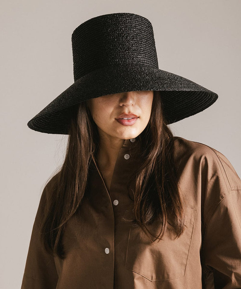 Jolie Packable Straw Bucket Hat | Women’s Flat Brim Summer Hat