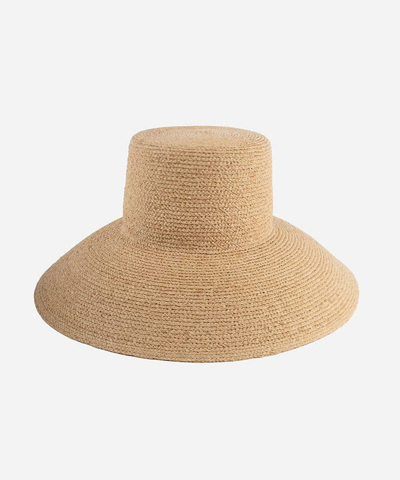 Jolie Packable Straw Bucket Hat | Women’s Flat Brim Summer Hat
