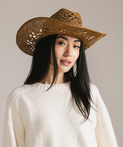 Remy Vented Cowboy Hat for Women | Ladies Straw Hats by Gigi Pip