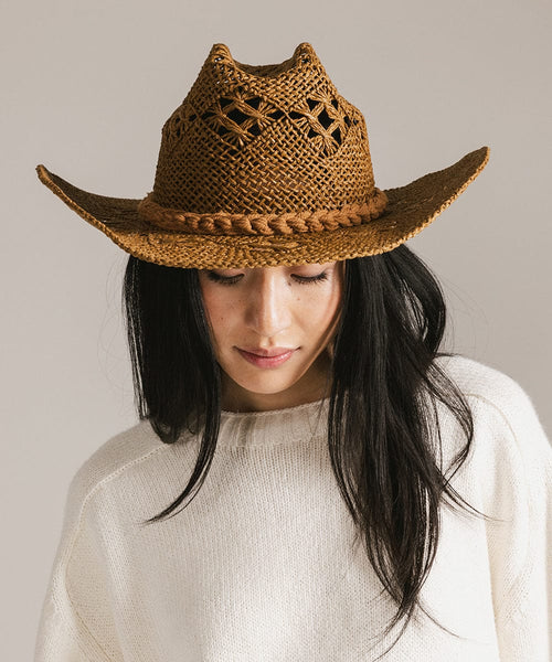 Remy Vented Cowboy Hat for Women | Ladies Straw Hats by Gigi Pip