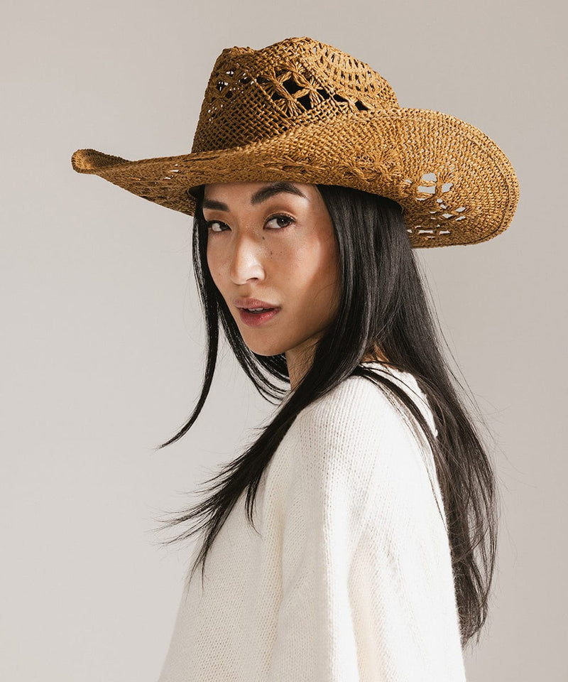 Remy Vented Cowboy Hat for Women | Ladies Straw Hats by Gigi Pip