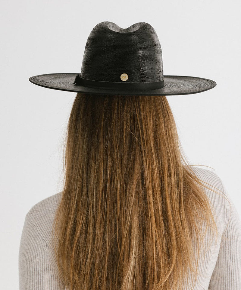 Blake Wide Brim Women's Fedora Straw Summer Sun Hat GIGI PIP
