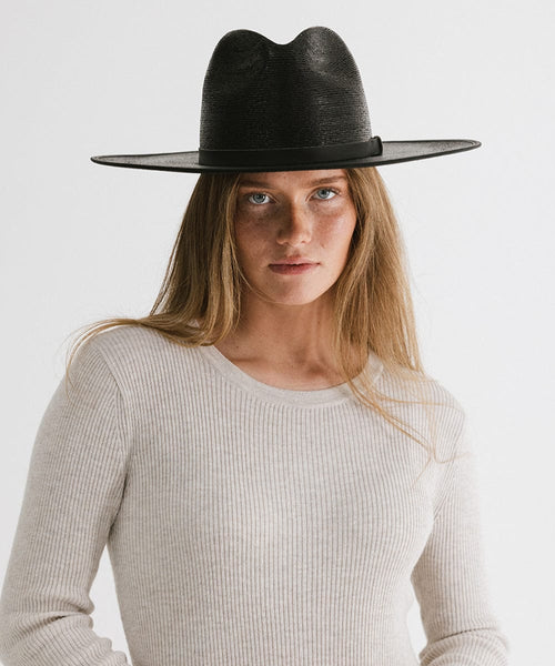 Blake Wide Brim Fedora | Women’s Straw Fedora Hat