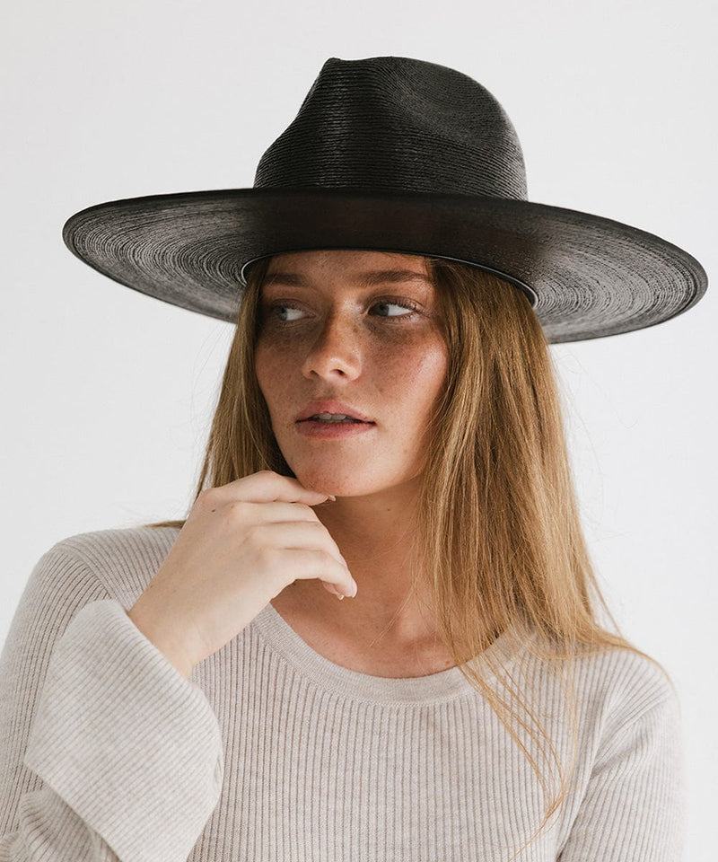 Blake Wide Brim Women's Fedora Straw Summer Sun Hat GIGI PIP