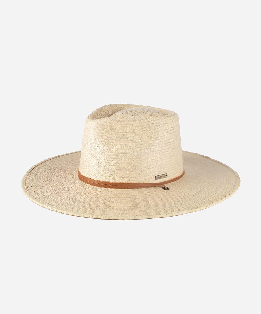 River Wide Brim Palm Straw Hat | Women’s Sun Hat with Wide Brim